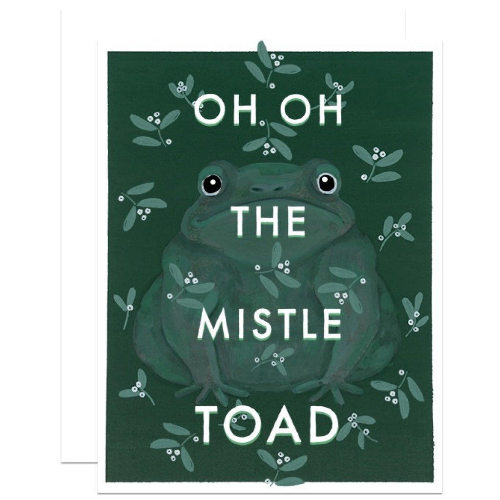 Mistletoad Card | Dear Hancock – Outer Layer