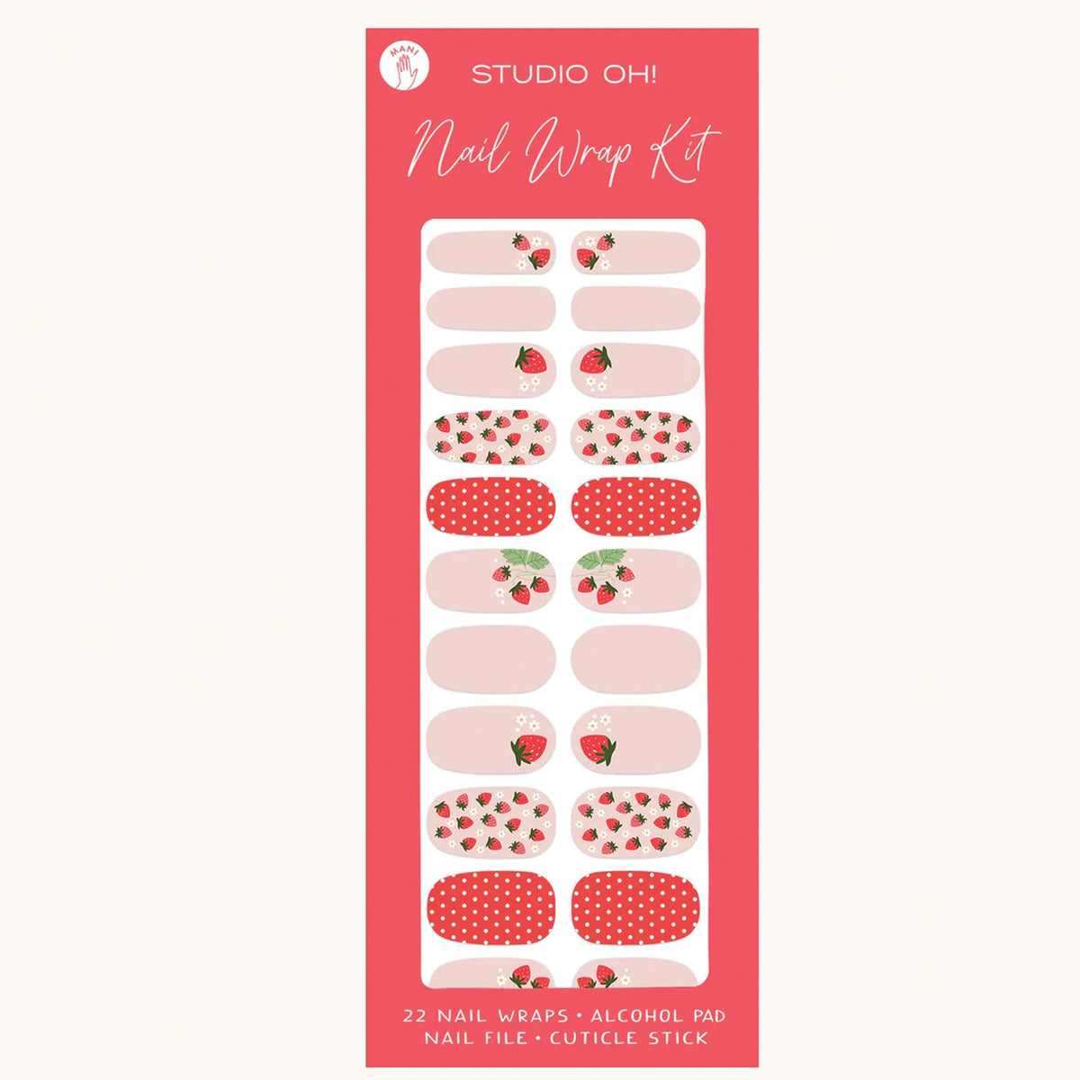 Nail Wrap Kit Berry Sweet | Studio Oh – Outer Layer