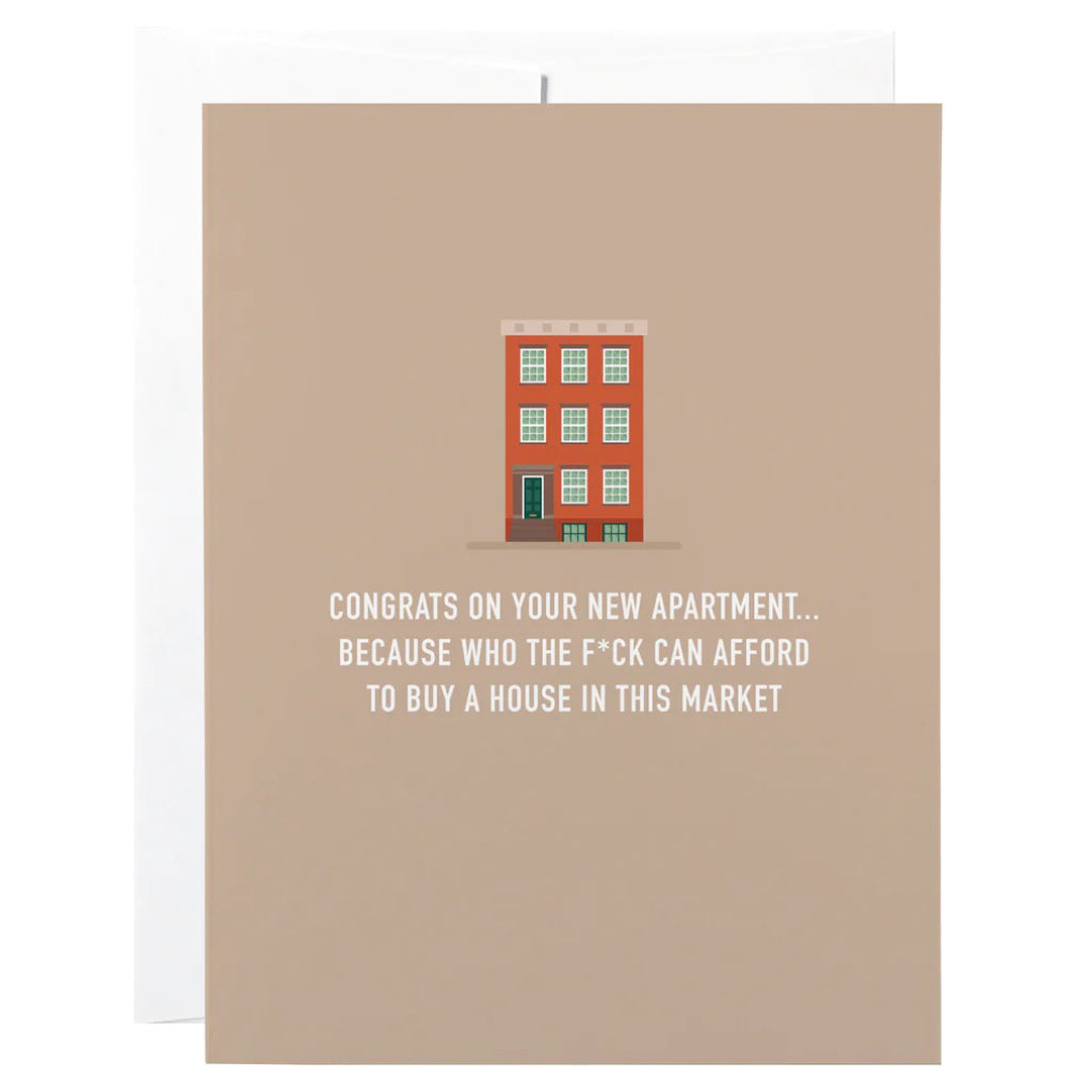 Who Can Afford A House Card | Classy Cards – Outer Layer