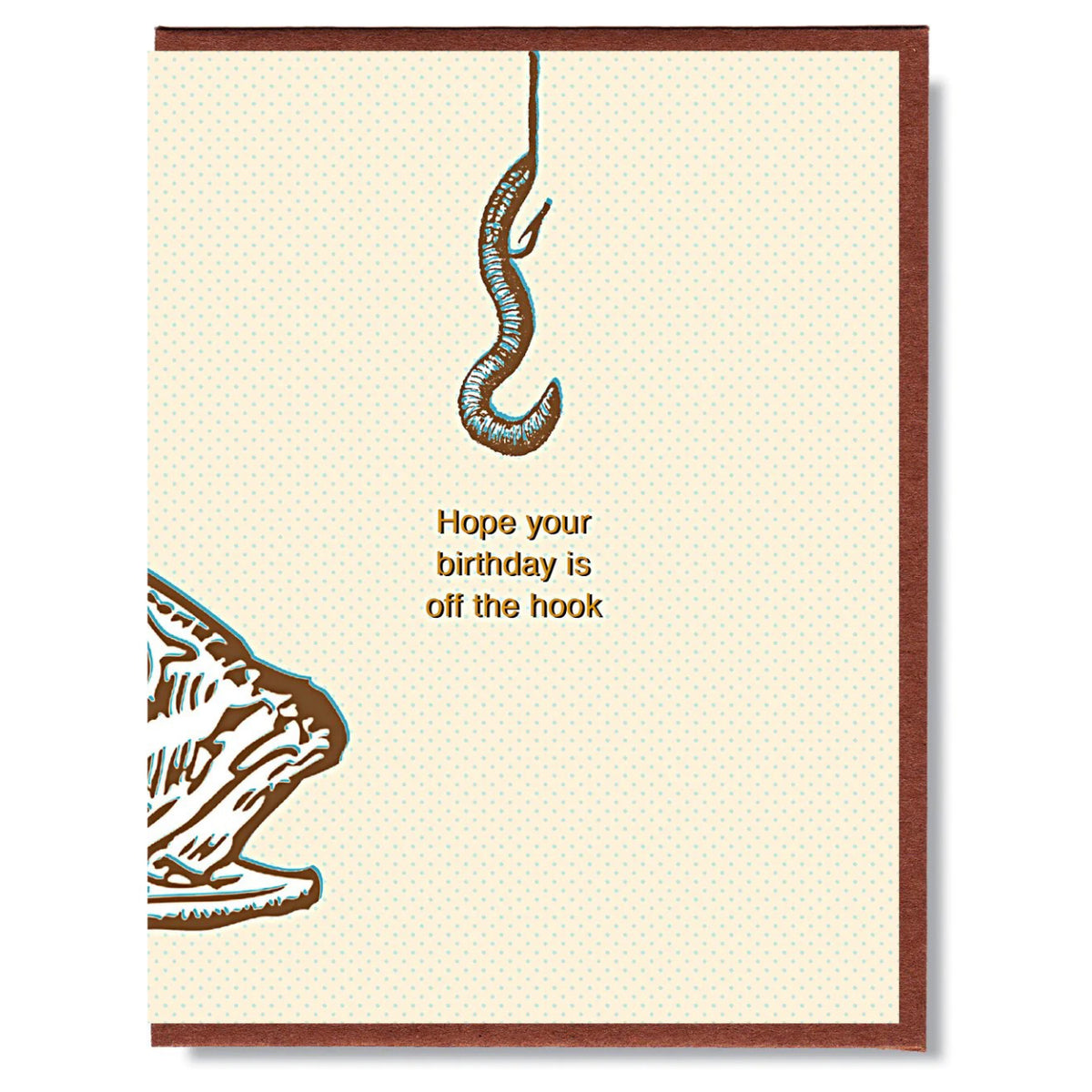 Off The Hook Birthday Card Smitten Kitten Outer Layer