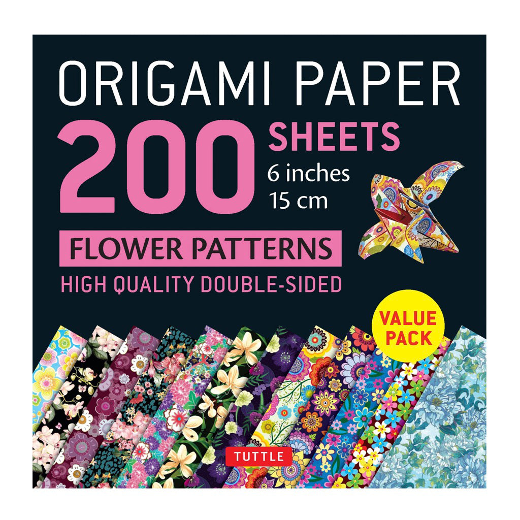 Origami Paper Flower Patterns | Tuttle Studio – Outer Layer