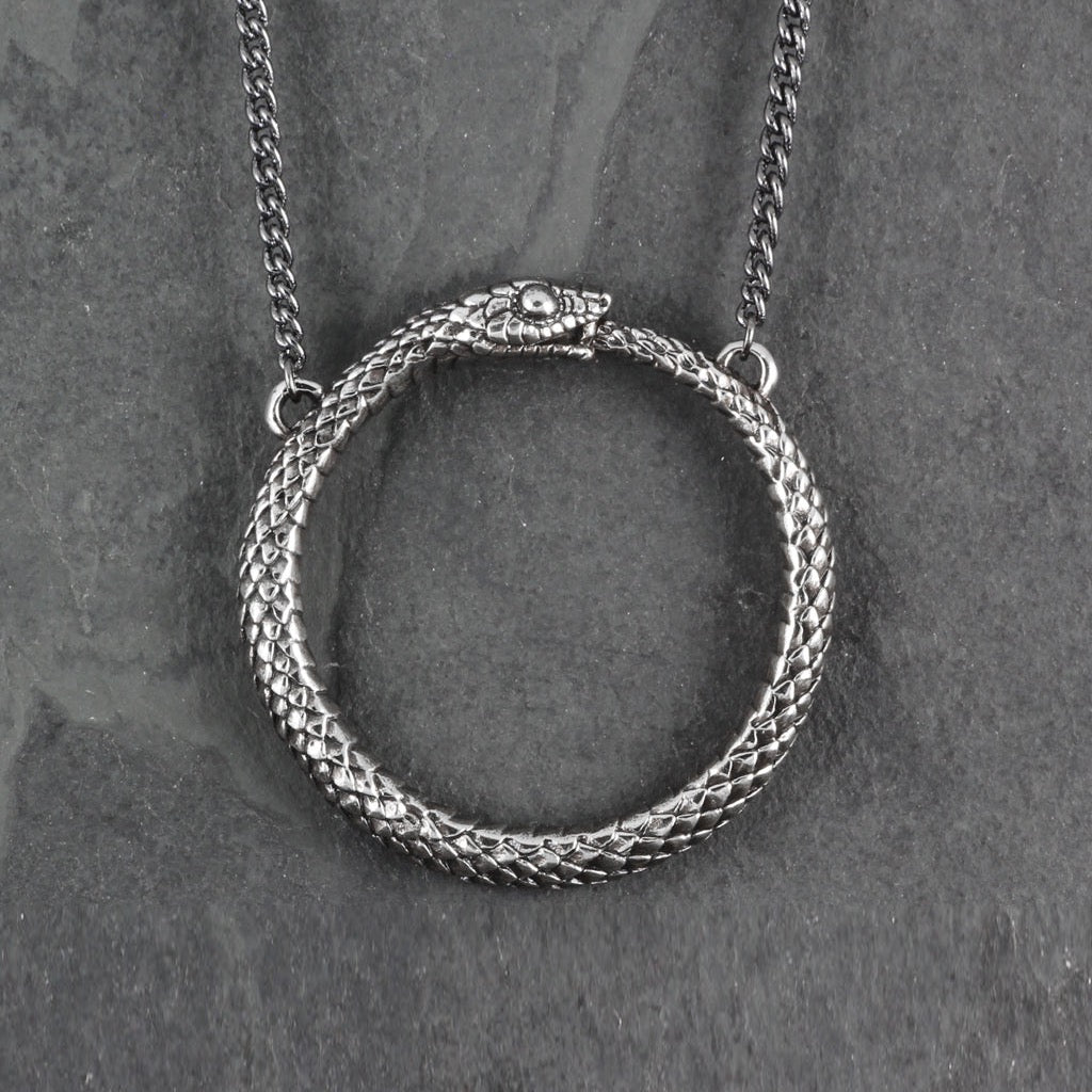 Ouroboros Necklace Silver | Lost Apostle – Outer Layer