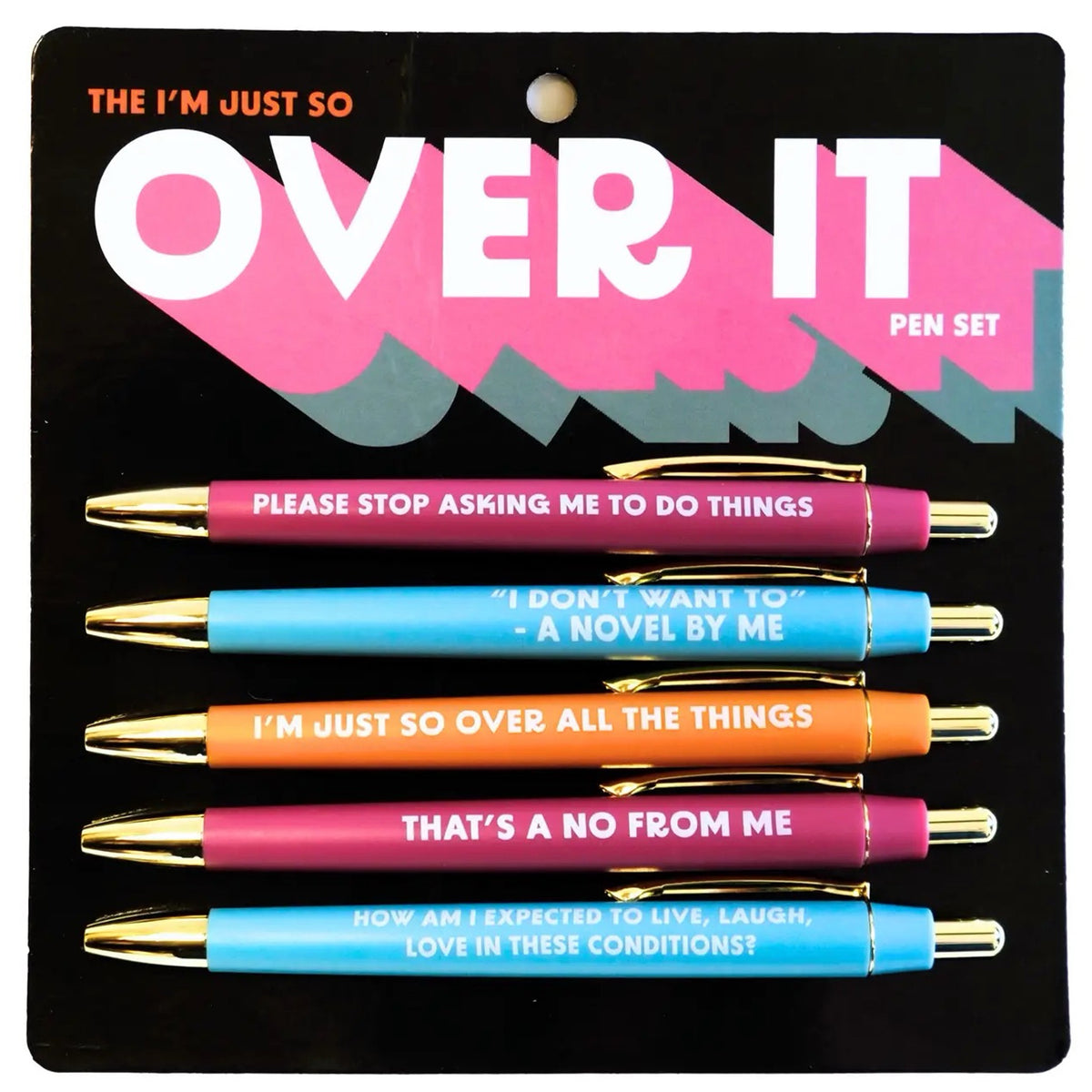 Over It Pen Set | Fun Club – Outer Layer