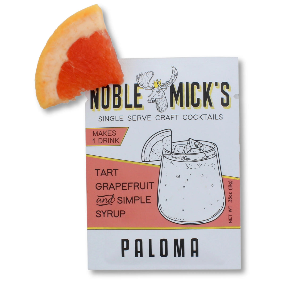 Paloma Single Serve Cocktail Mix | Noble Mick's – Outer Layer
