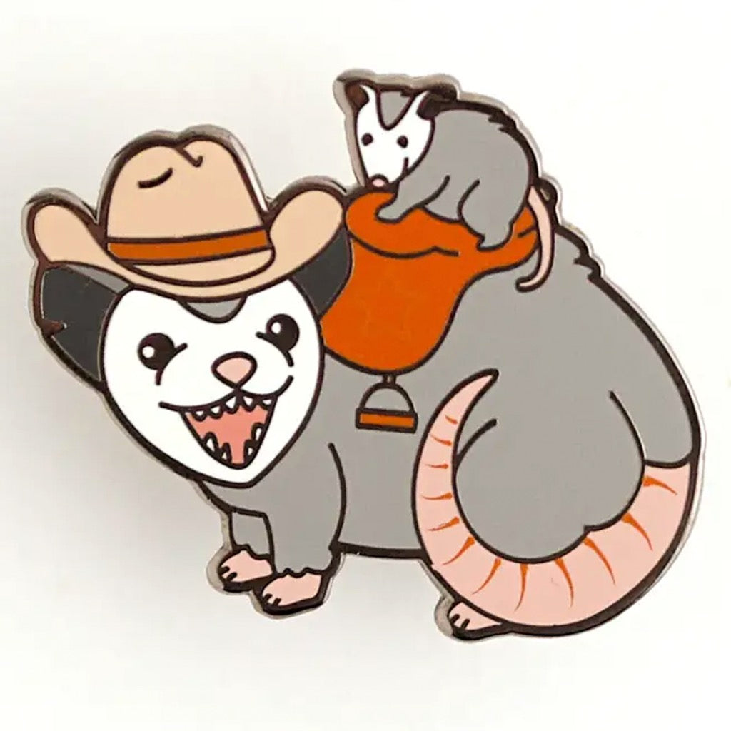 Possum Posse Pin | LuxCups Creative – Outer Layer