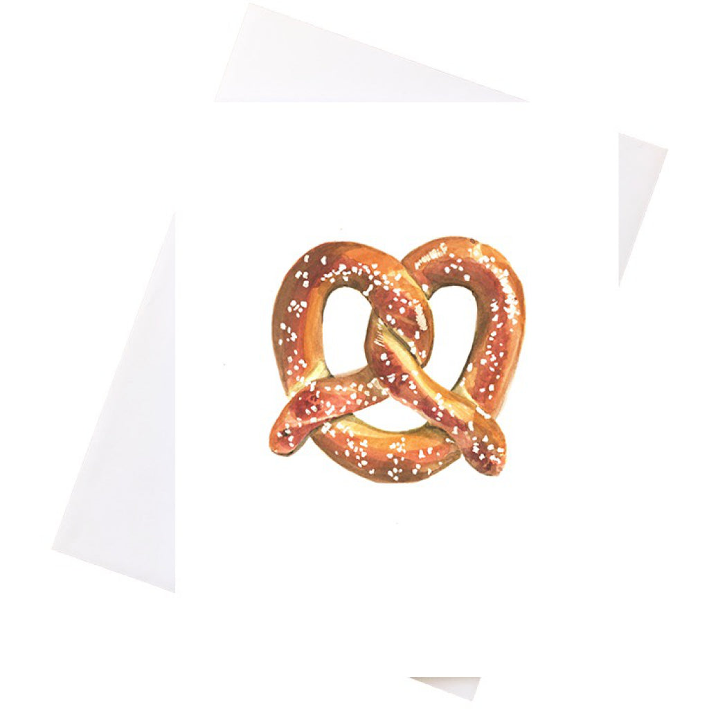 Pretzel Watercolour Card by Niki Kingsmill – Outer Layer