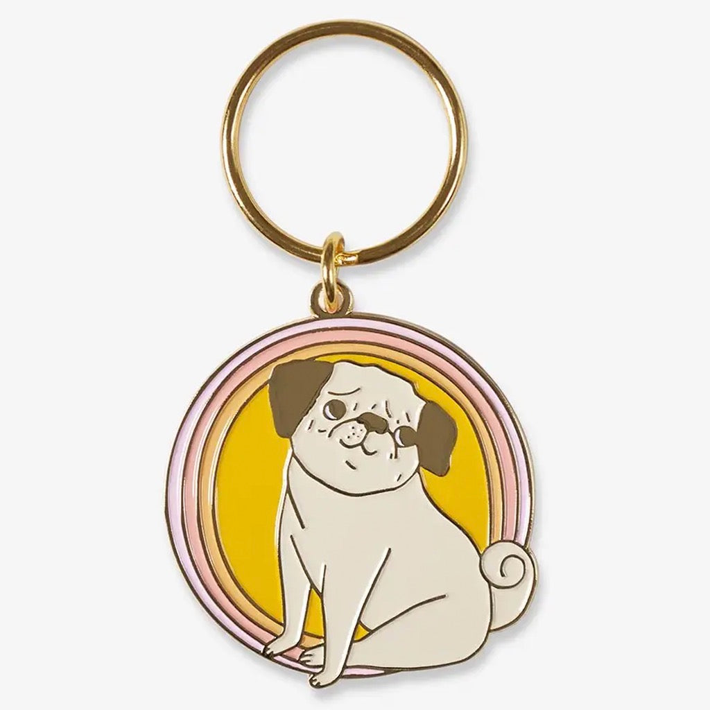 Pug Keychain | The Good Twin – Outer Layer