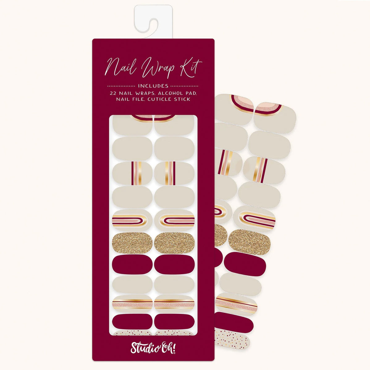 Nail Wrap Kit Muted Rainbow | Studio Oh – Outer Layer