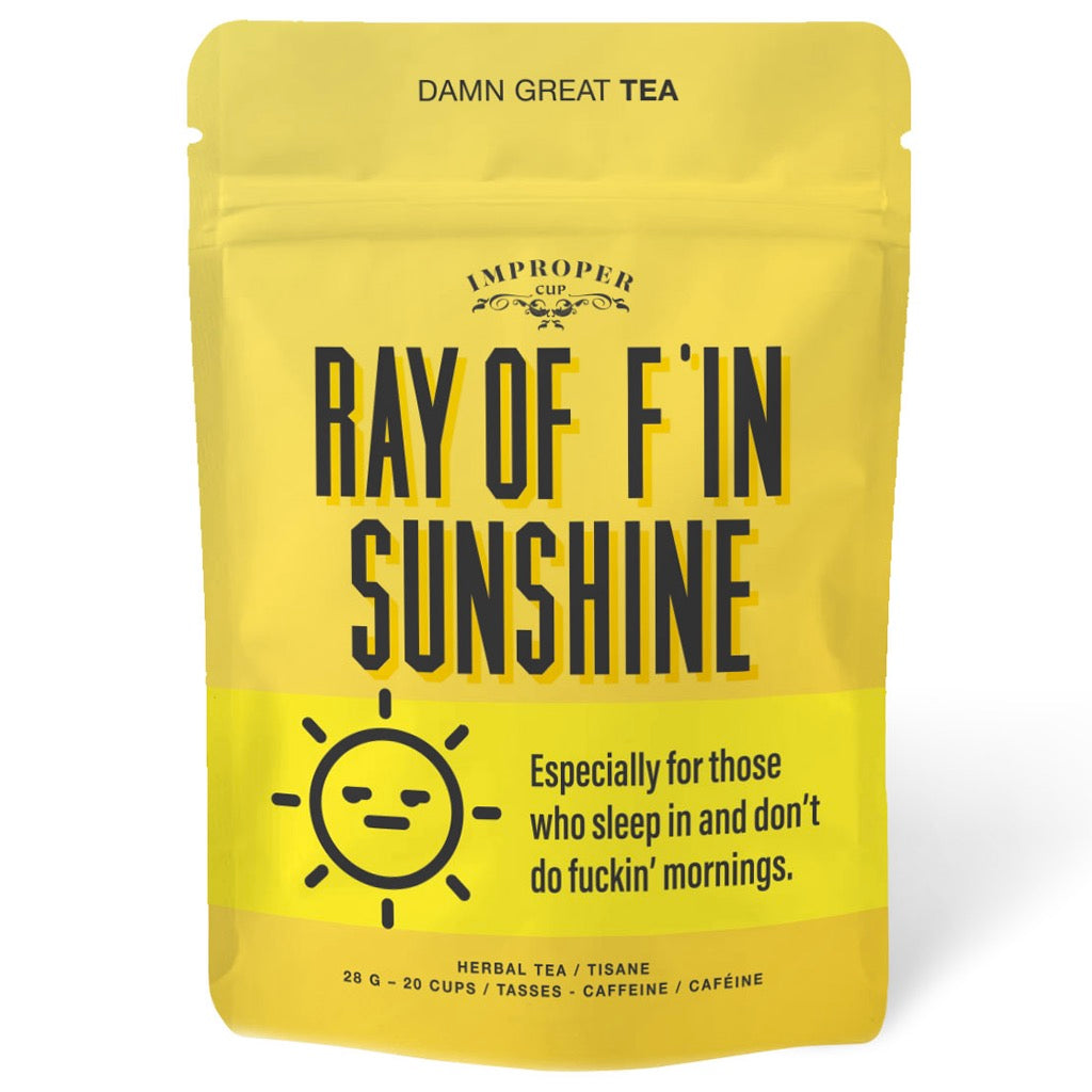 Ray of F'in Sunshine Loose Leaf Tea | Improper Cup – Outer Layer