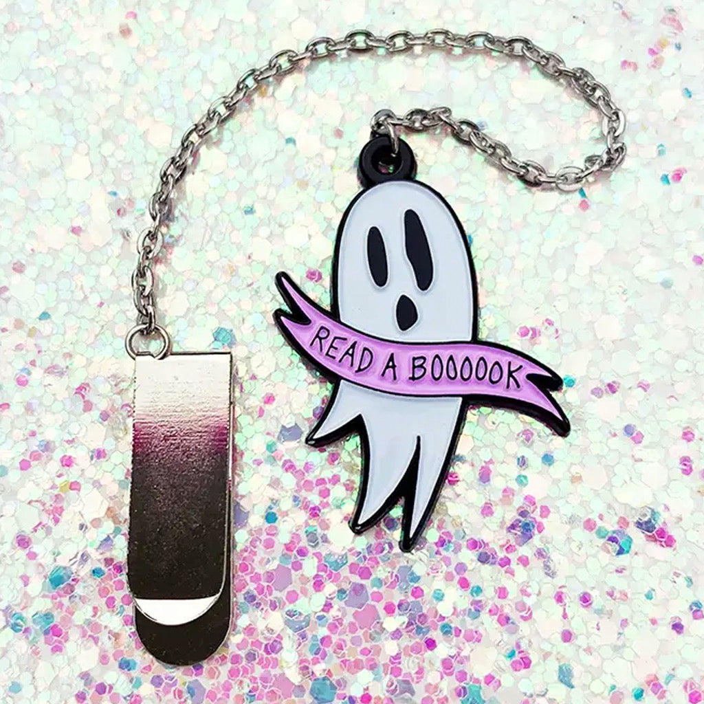 Read a Boooook Ghost Bookmark | Band of Weirdos – Outer Layer