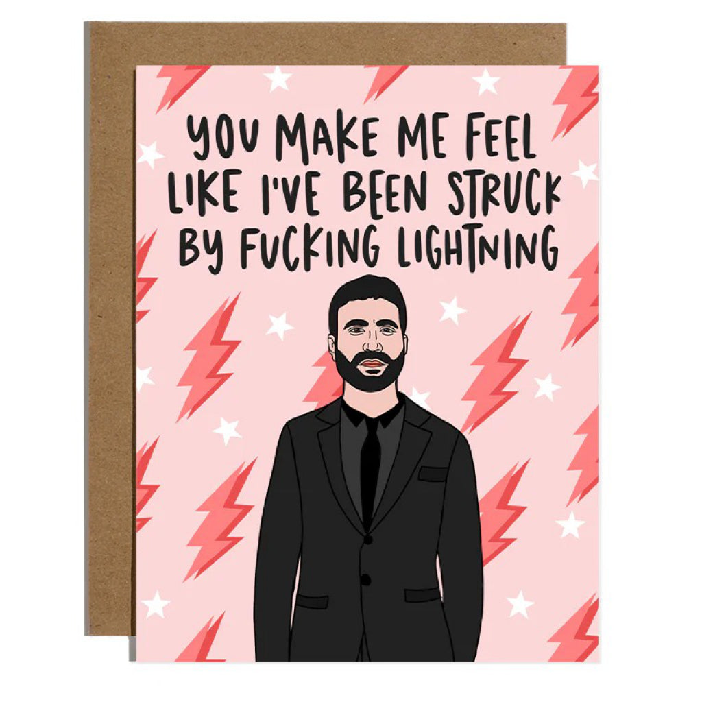 Roy Kent You Make Me Feel Like Lightning Card | Brittany Paige – Outer ...