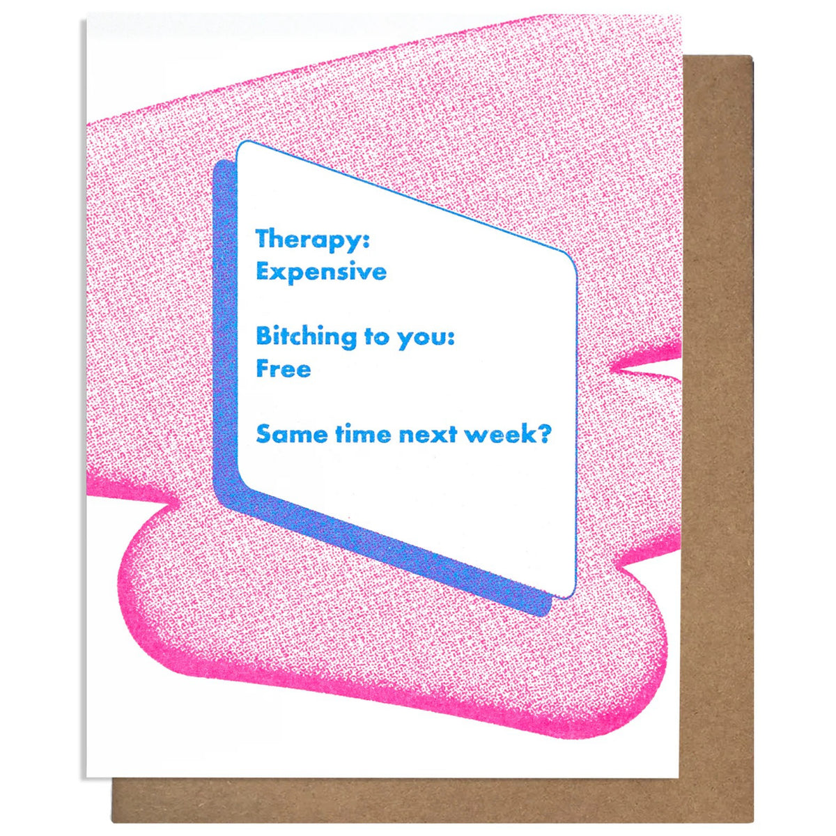 Same Time Next Week Card | Pretty Alright Goods – Outer Layer