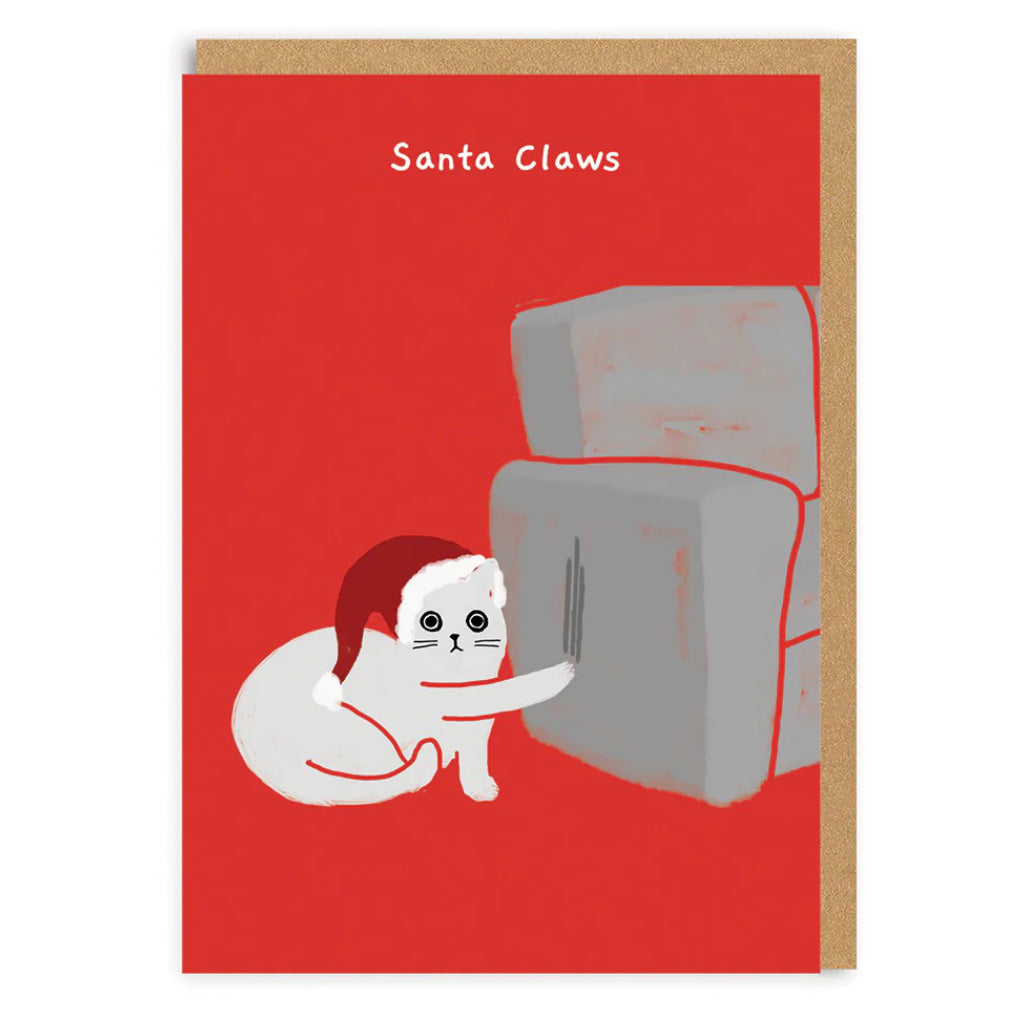 Santa Claws The Furniture Card | Ohh Deer – Outer Layer