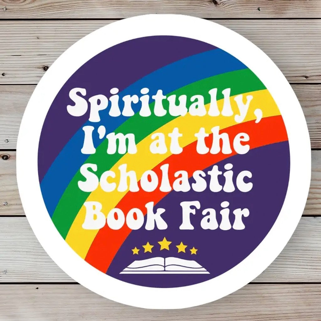 Scholastic Book Fair Sticker | Ace the Pitmatian Co – Outer Layer