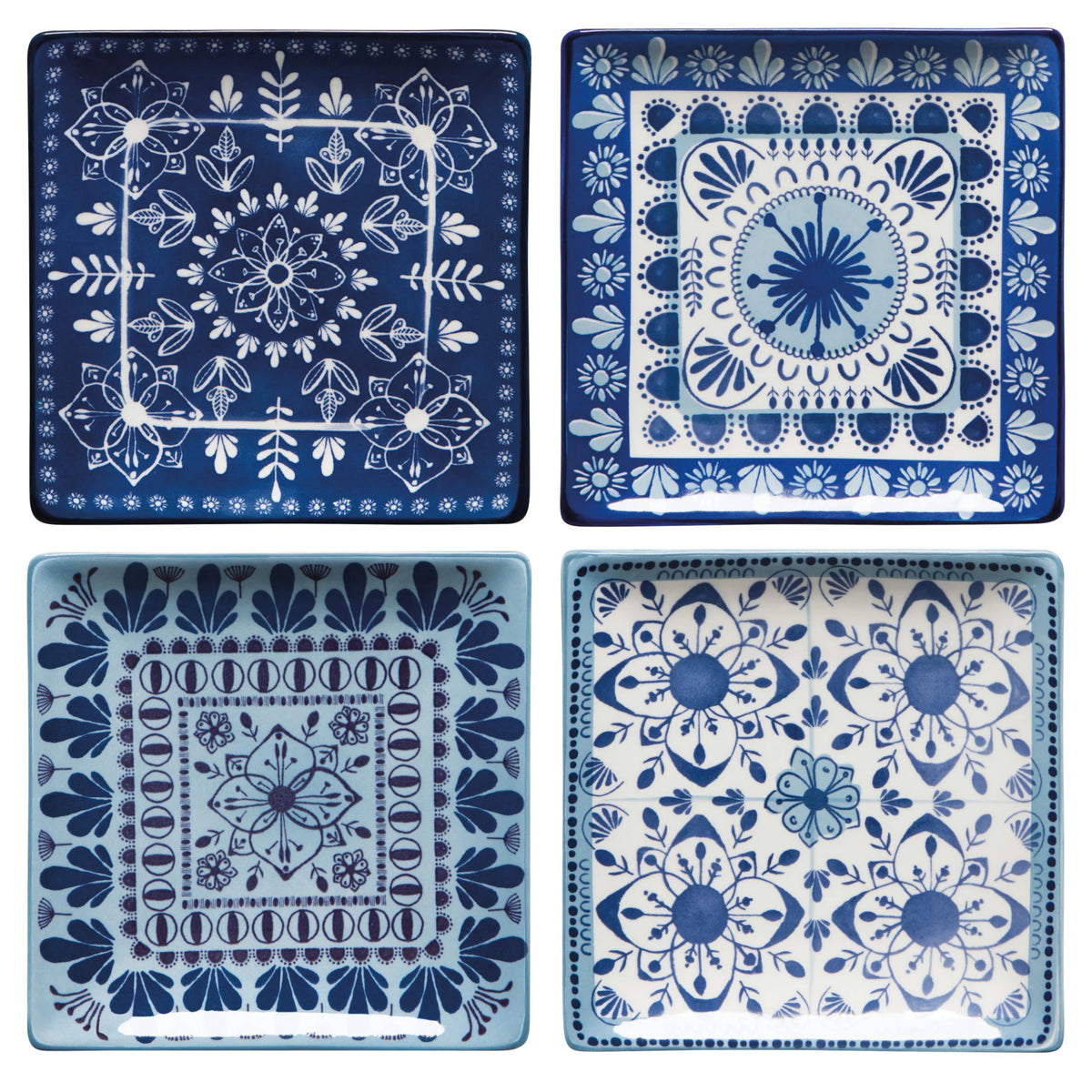 Porto Stamped Plates Set of 4 | Danica – Outer Layer