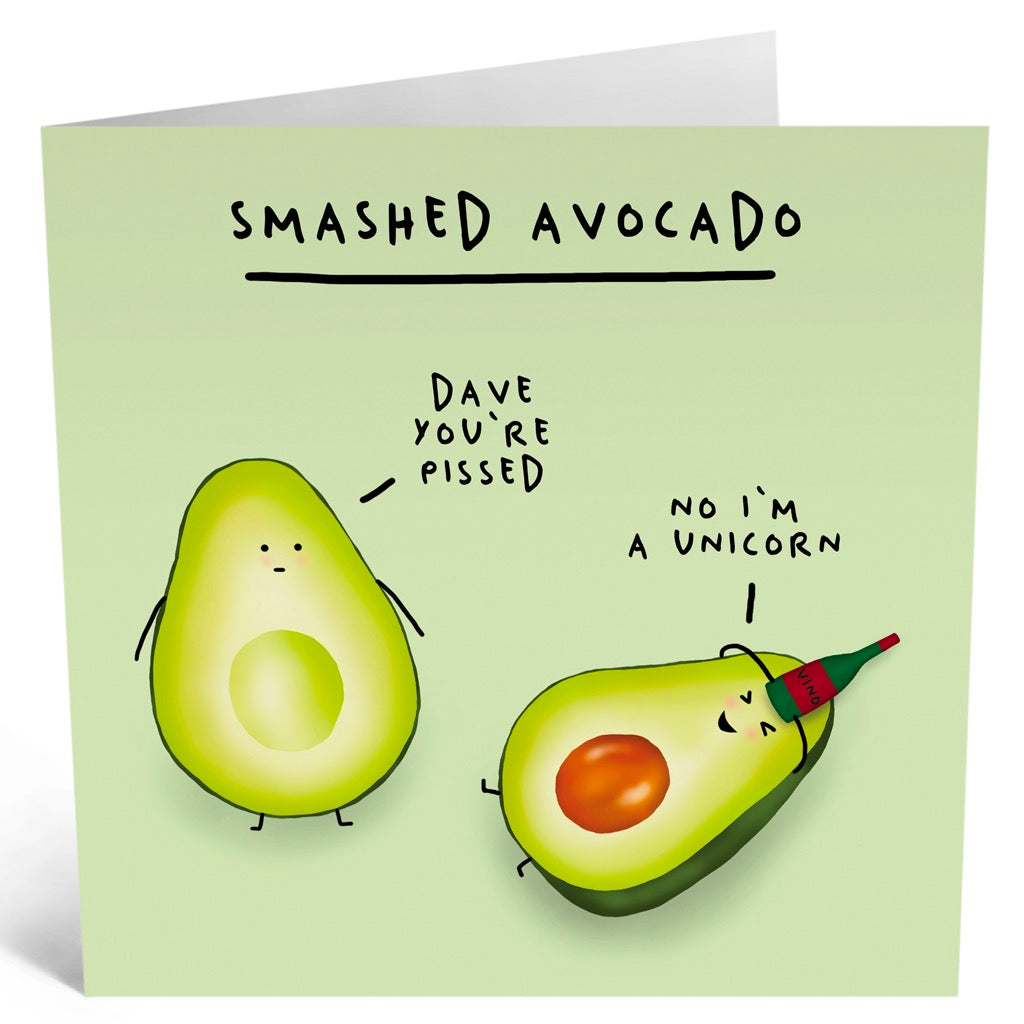 Smashed Avocado Card | Central23 – Outer Layer