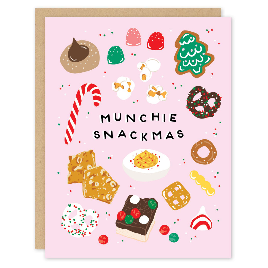 Snackmas Holiday Card by Party of One – Outer Layer