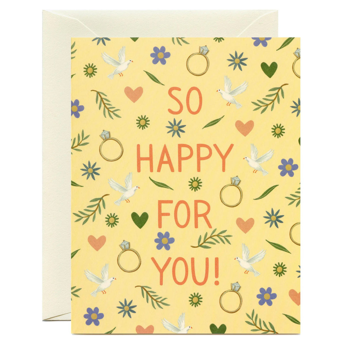 So Happy For You Card | Yeppie Paper – Outer Layer