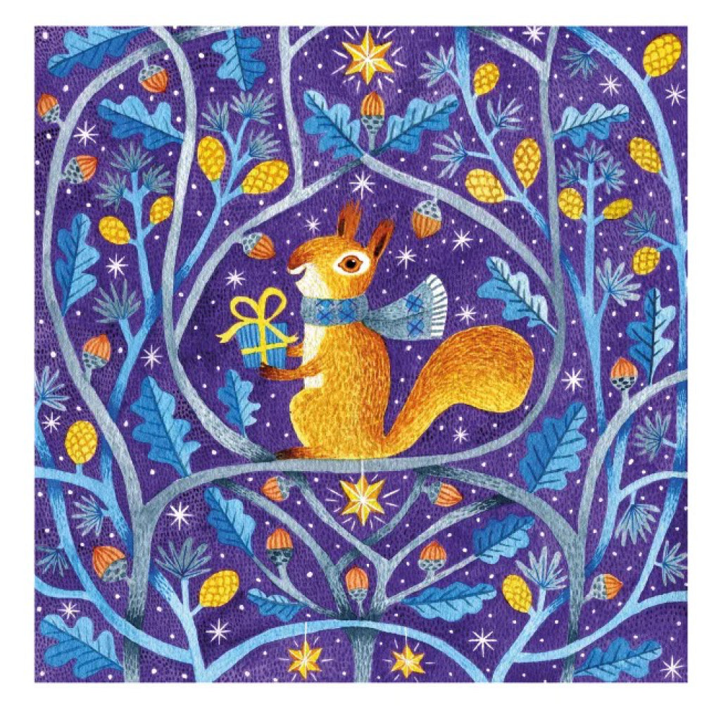 Squirrel With Gift Pack of Holiday Cards | Museums & Galleries – Outer ...