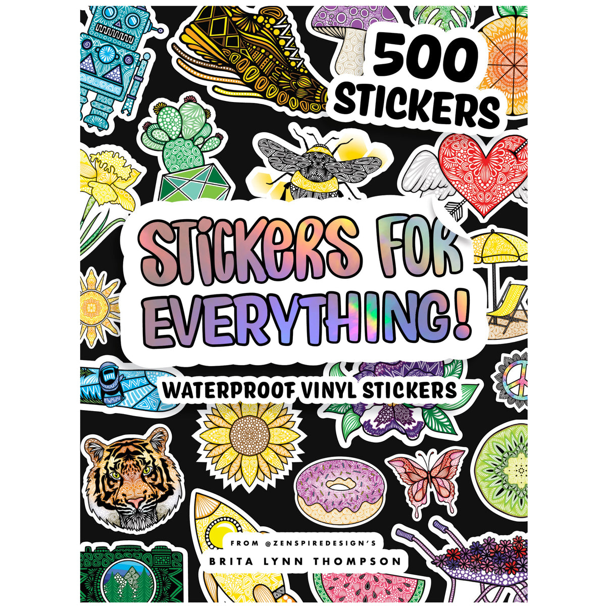 Stickers for Everything Book | Blue Star Press – Outer Layer