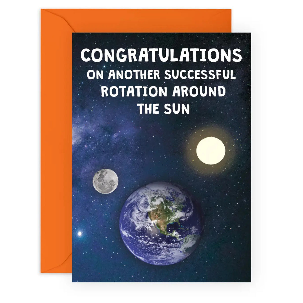 Successful Rotation Around The Sun Card | Central 23 – Outer Layer