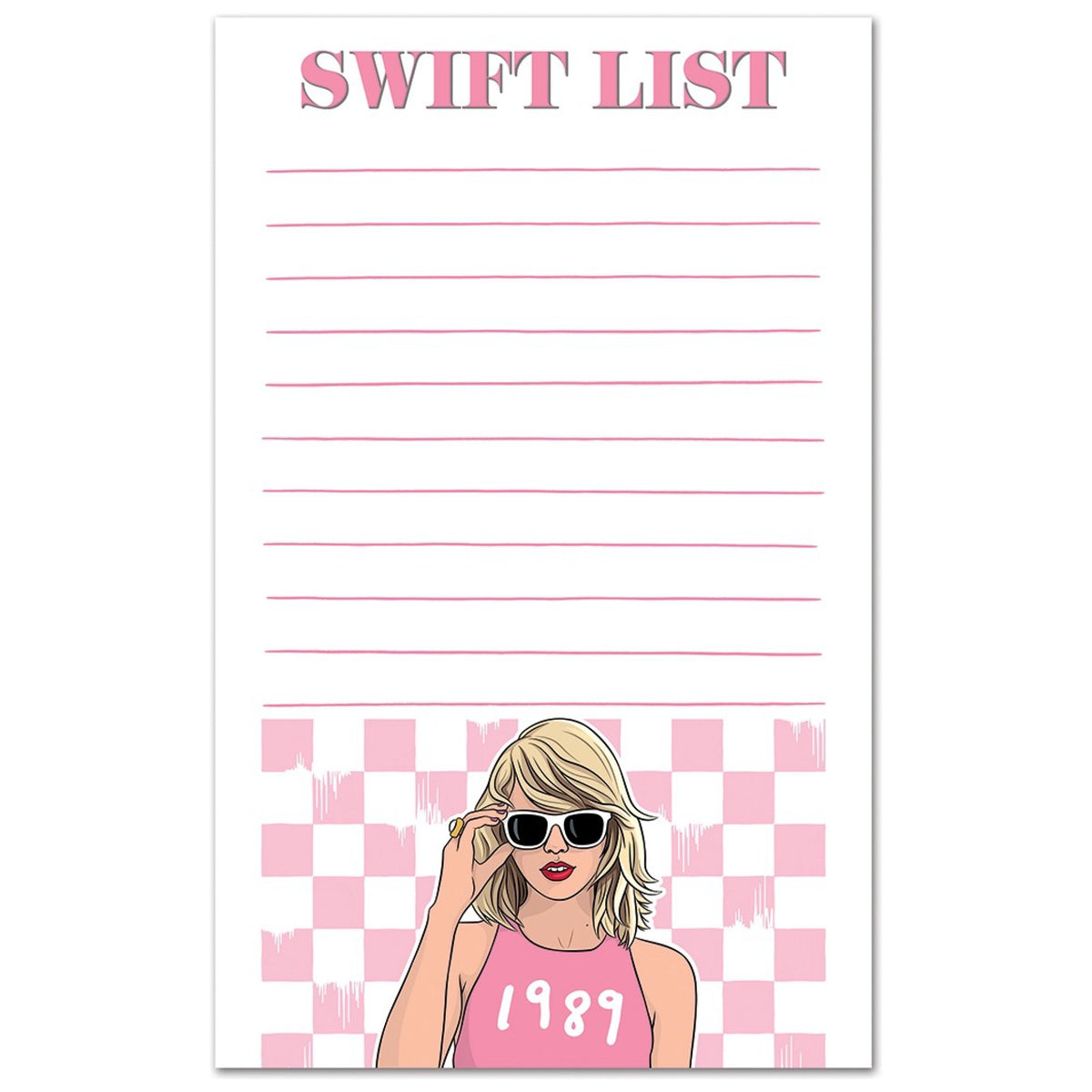 Swift List Taylor Swift Notepad | The Found – Outer Layer