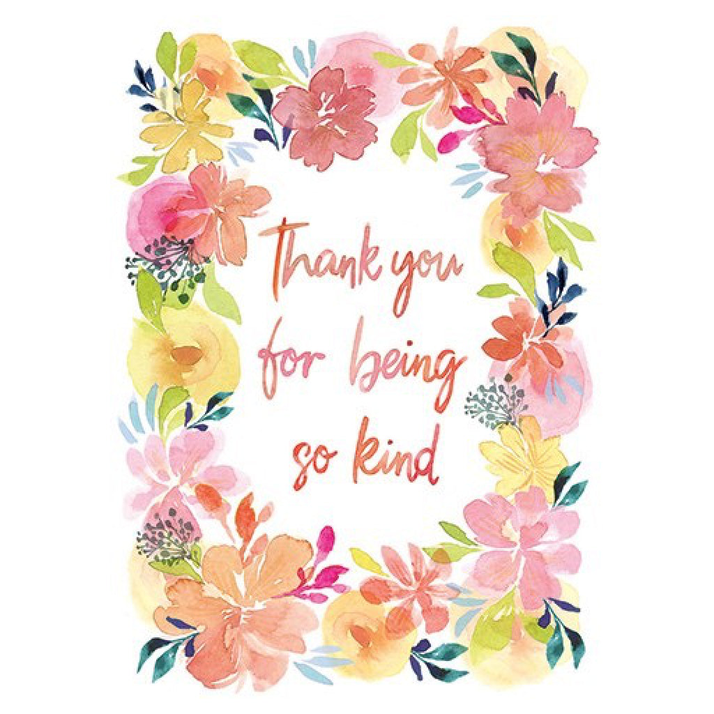 Thank You For Being So Kind Card | Calypso Cards – Outer Layer