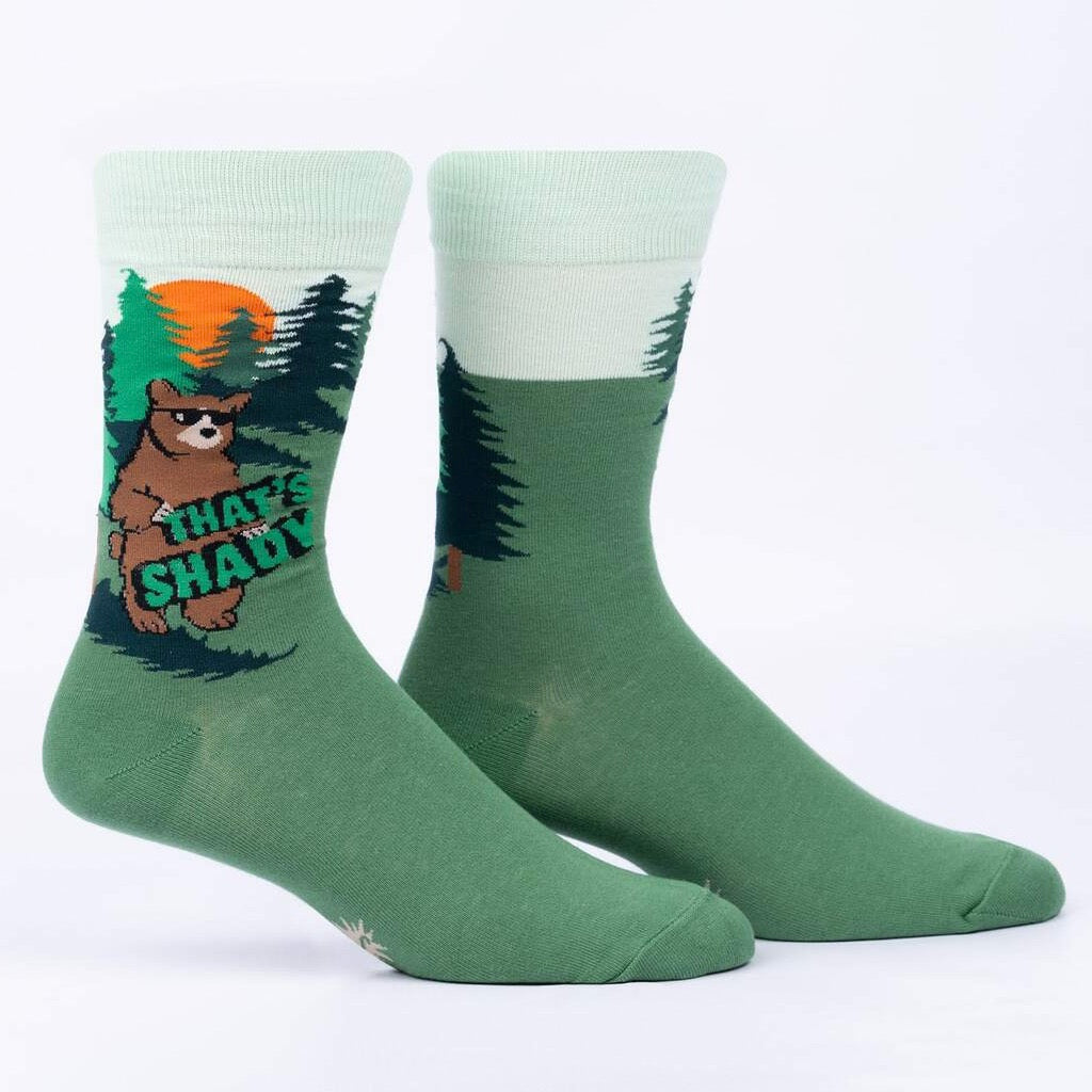 That's Shady Men's Crew Socks | Sock It To Me – Outer Layer