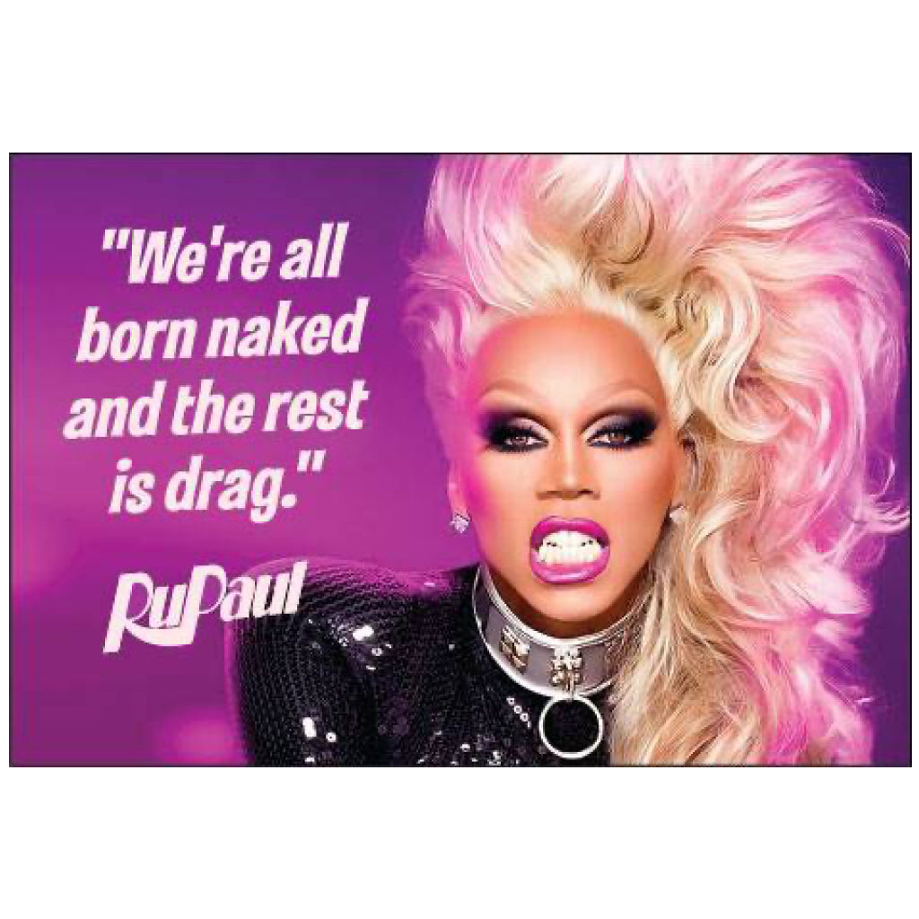 The Rest Is Drag RuPaul Magnet | Ephemera – Outer Layer