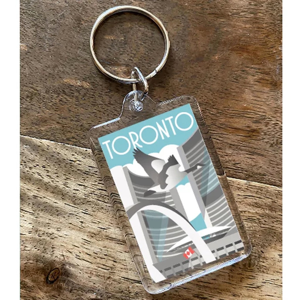 Toronto City Hall Keychain | Locales Design – Outer Layer