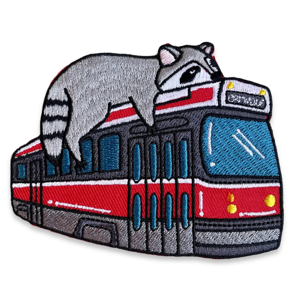 Toronto Raccoon Streetcar Patch | Crywolf – Outer Layer