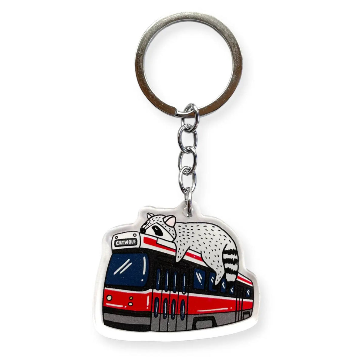 Toronto Streetcar Raccoon Keychain | Crywolf – Outer Layer