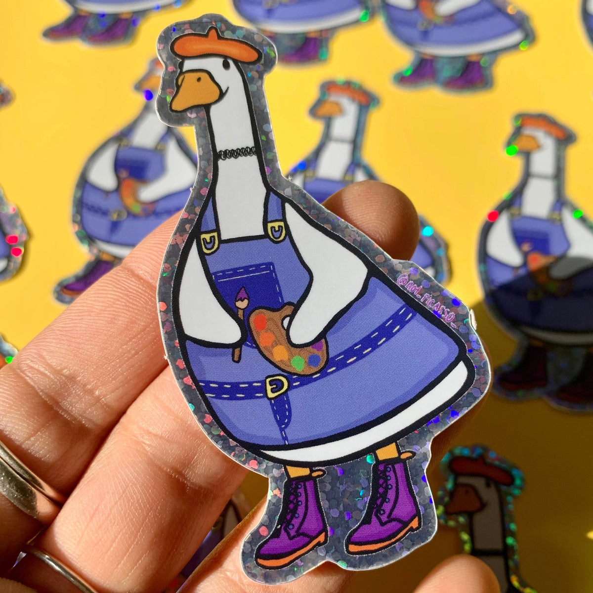 Vincent Van Goose Sticker | Not Picasso – Outer Layer