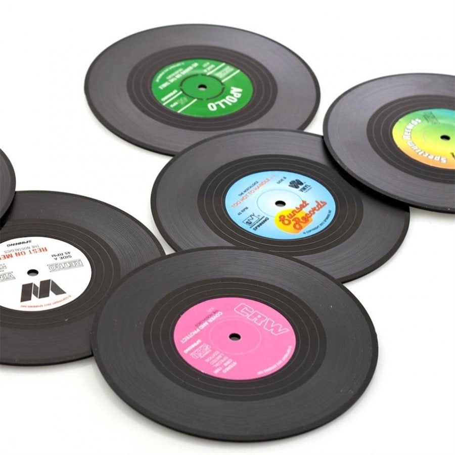 Vinyl Record Coasters | Gift Republic – Outer Layer