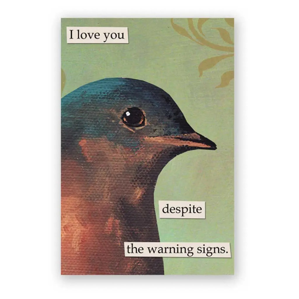 Warning Signs Magnet | The Mincing Mockingbird – Outer Layer