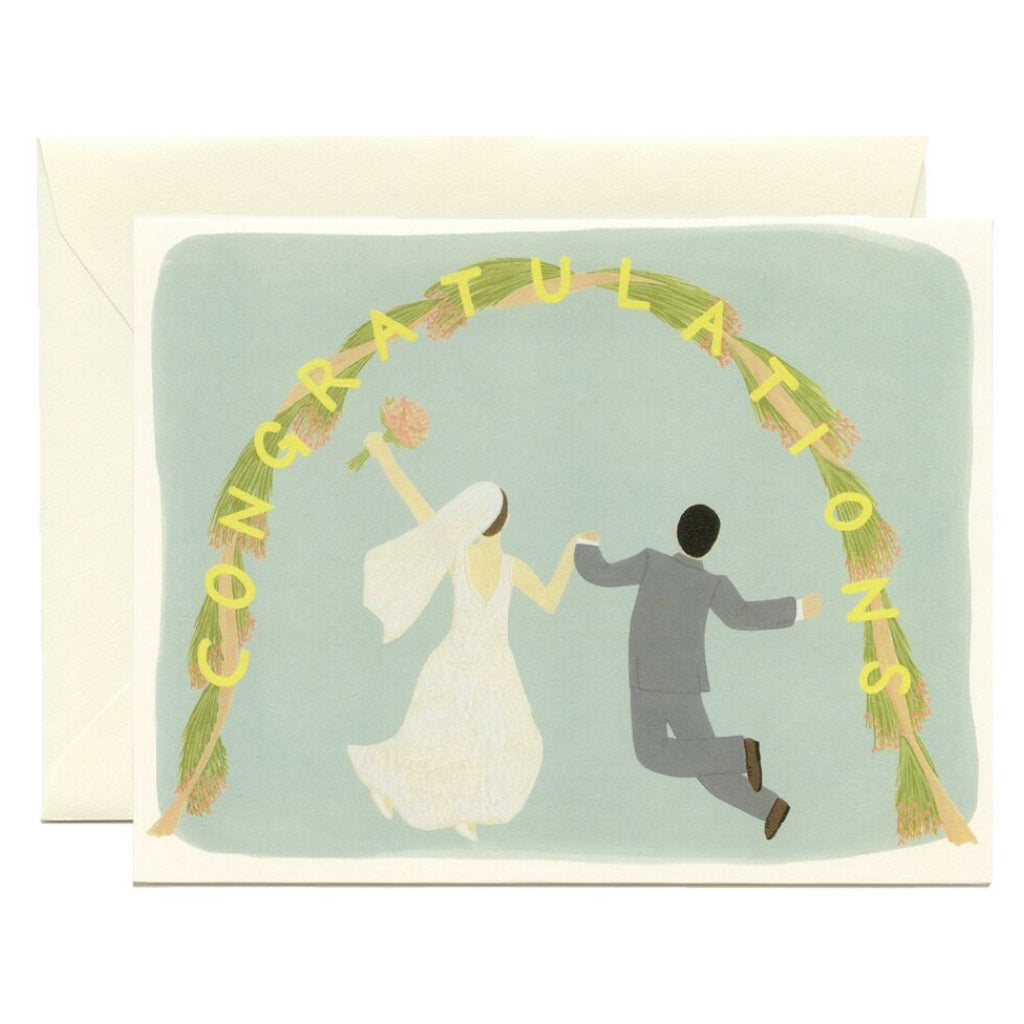 Wedding Congratulations Arch Card | Yeppie Paper – Outer Layer