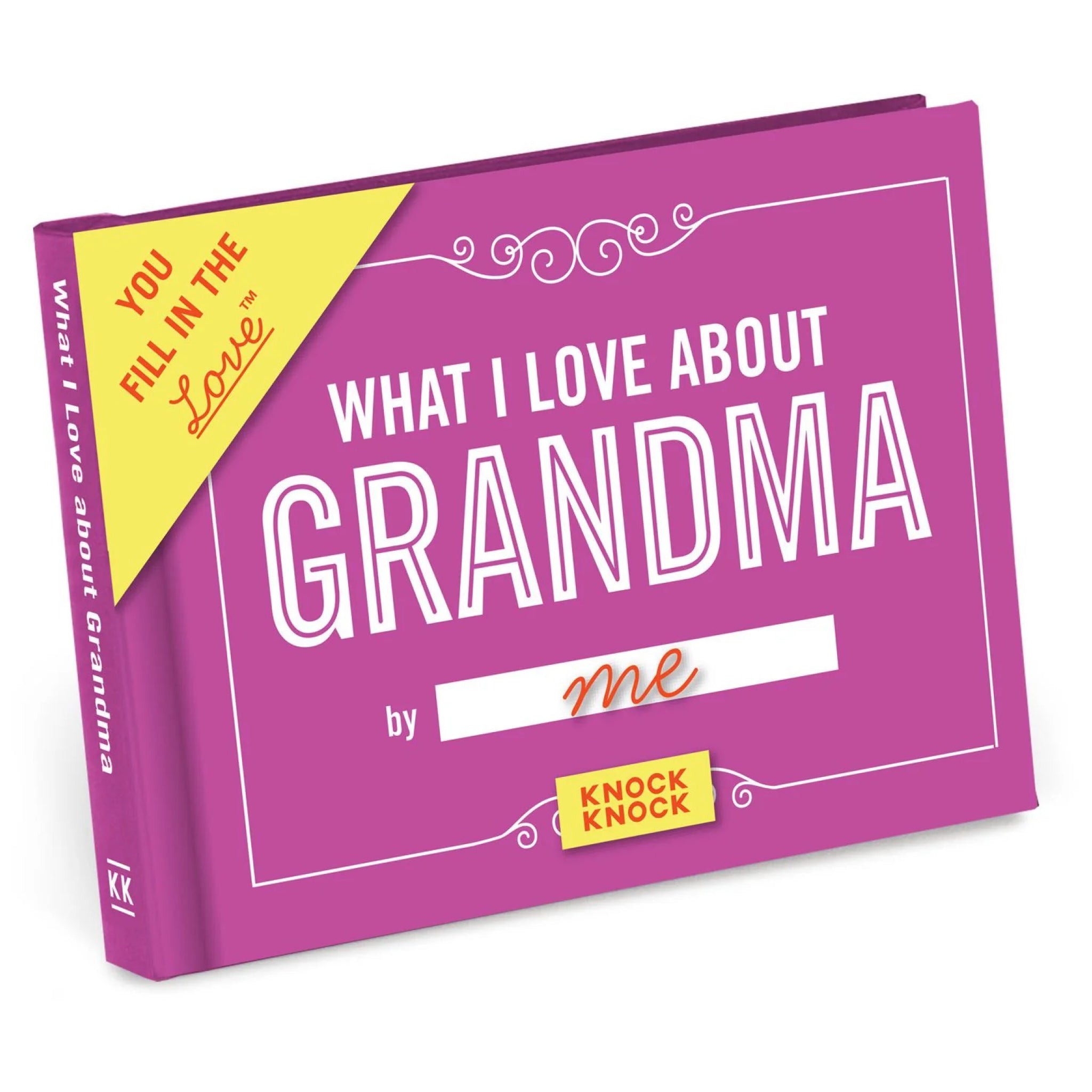 What I Love About Grandma Fill in Book | Knock Knock – Outer Layer