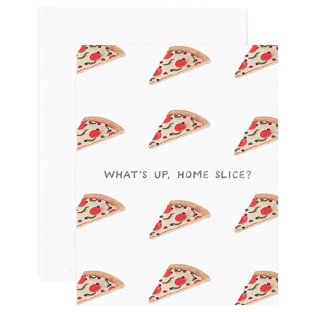 What's Up Home Slice Card by Amy Zhang Creative – Outer Layer