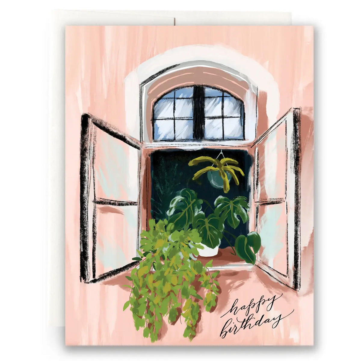 Windowbox Birthday Card | Antiquaria Design Studio – Outer Layer