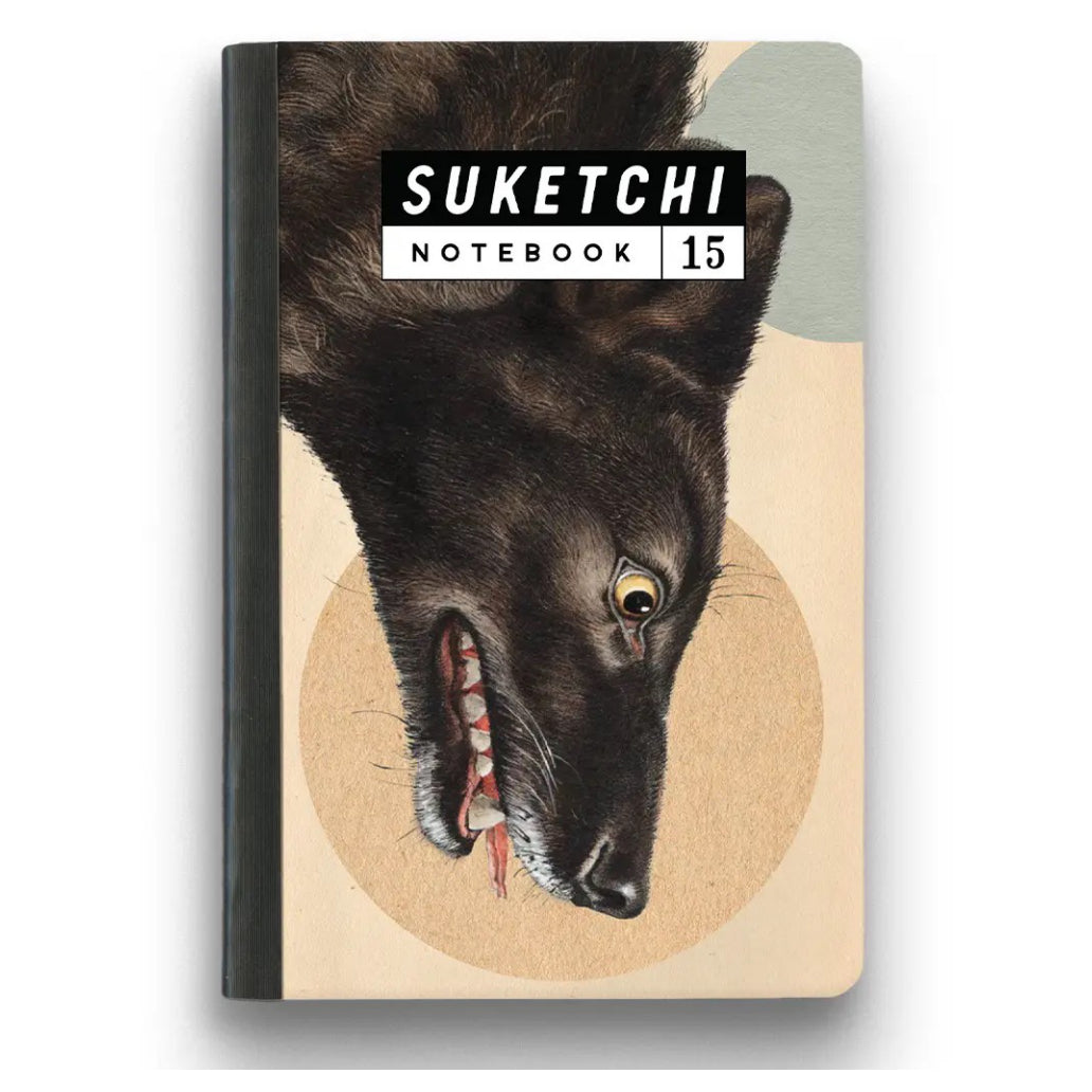 Wolf Notebook Medium | The Mincing Mockingbird – Outer Layer