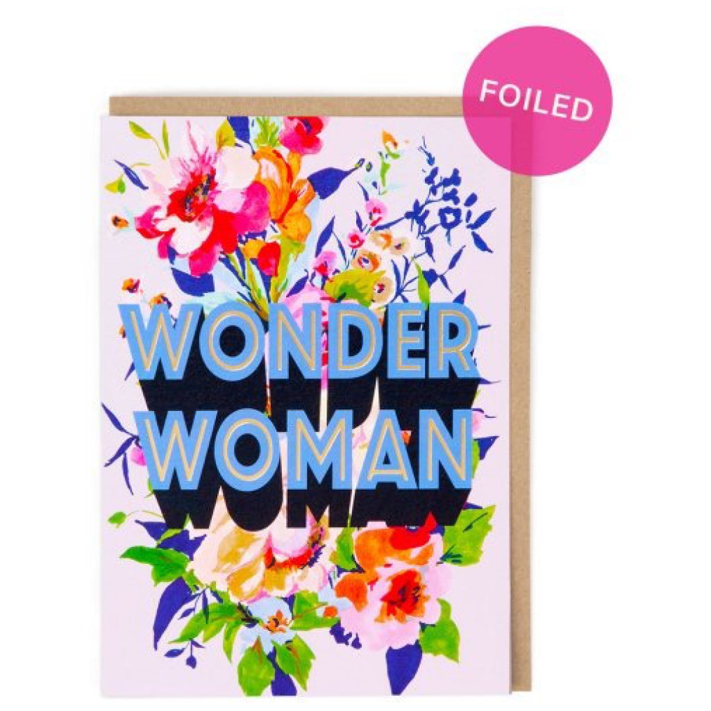 Wonder Woman Flowers | Cath Tate – Outer Layer