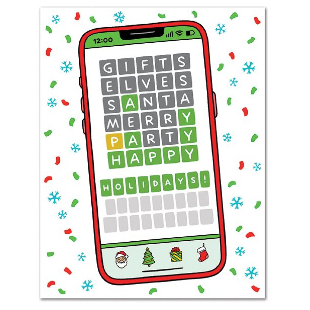 Wordle Christmas Card | The Found – Outer Layer