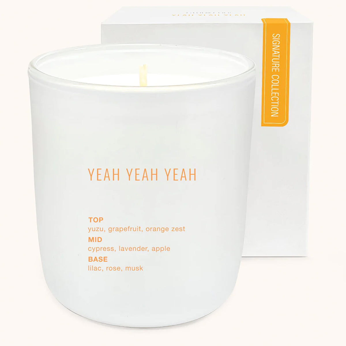 Yeah Yeah Yeah Signature Collection Candle | Studio Oh – Outer Layer