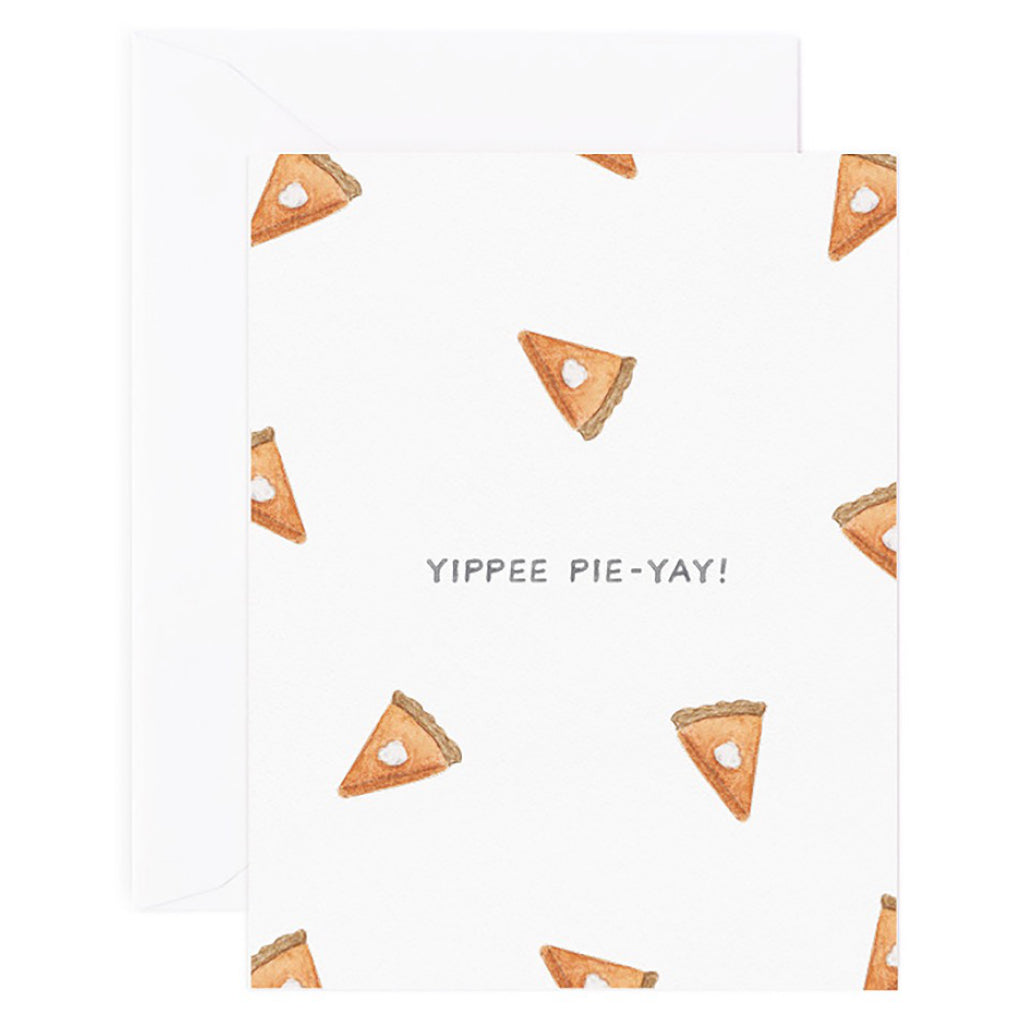 Yippie Pie Yay Thanksgiving Card | Amy Zhang Creative – Outer Layer