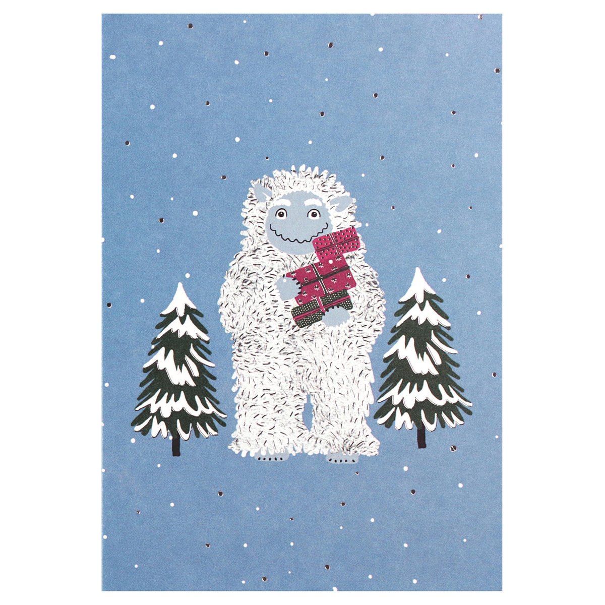 Yuletide Yeti Boxed Holiday Cards | Peter Pauper Press – Outer Layer